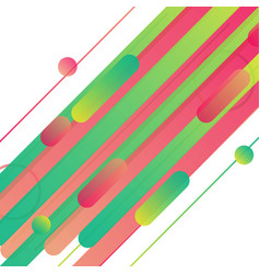 Rounded lines edge background creative lines Vector Image