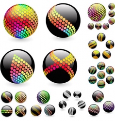 Rainbow sphere Royalty Free Vector Image - VectorStock