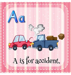 Flashcard letter c is for caravan Royalty Free Vector Image