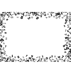 Abstract math number background Royalty Free Vector Image