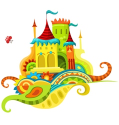 Zamok Royalty Free Vector Image - VectorStock