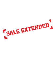 Sale extended rubber stamp Royalty Free Vector Image