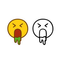 Puke Emoji Vector Images (over 180)