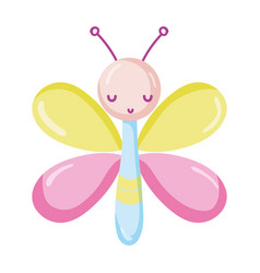 Cute ant insect animal cartoon doodle color Vector Image