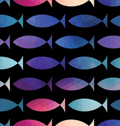 Seamless pattern with octopus and fishes Colorful Vector Image