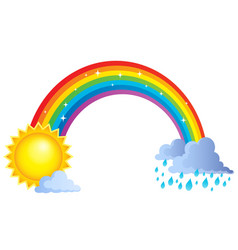 Rainbow topic image 3 Royalty Free Vector Image
