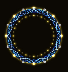 Round cutout frame Royalty Free Vector Image - VectorStock