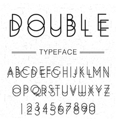 Double Fonts Vector Images (over 1,500)