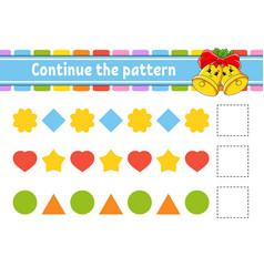 Continue pattern education developing Royalty Free Vector