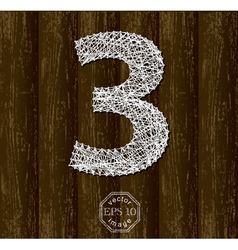 Number 3 Royalty Free Vector Image - VectorStock