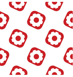 Seamless texture with mechanical gear and cogwheel