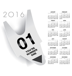 Number 1 Ticket Concept Royalty Free Vector Image