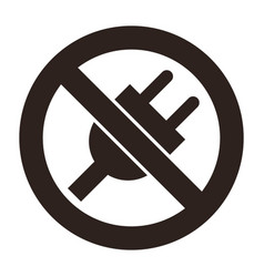 Plug icon Royalty Free Vector Image - VectorStock