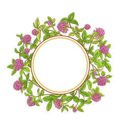 Rose branch frame Royalty Free Vector Image - VectorStock