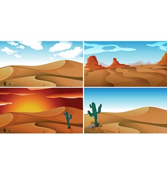 Desert Royalty Free Vector Image - VectorStock