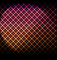 Digital glowing background hi-tech green and blue Vector Image