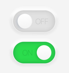 On Off Slider Mobile Ui Toggle Vector Images (over 570)