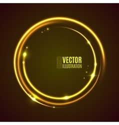 Energy abstract glow circles Royalty Free Vector Image