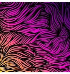 Seamless abstract hand-drawn waves pattern Vector Image
