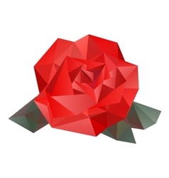 Geometric flower Royalty Free Vector Image - VectorStock