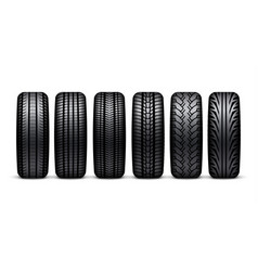 Isolated monochrome car wheel rim Royalty Free Vector Image