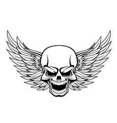 Smiling skulls Royalty Free Vector Image - VectorStock