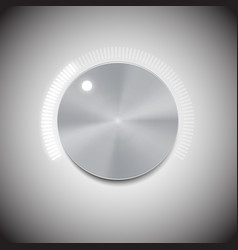 Volume button template Royalty Free Vector Image