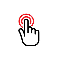 Subscribe button icon Royalty Free Vector Image