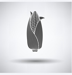 Green leaf round seed organic logo Royalty Free Vector Image