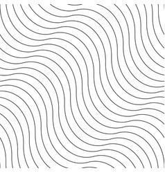 Creative seamless outline pattern striped Vector Image