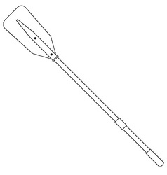 Crossed oars Royalty Free Vector Image - VectorStock