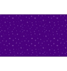 Seamless background with letters Royalty Free Vector Image