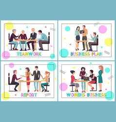 Business people Royalty Free Vector Image - VectorStock