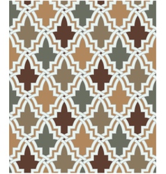 Seamless moroccan islamic tile pattern Royalty Free Vector