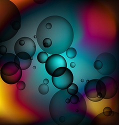 Round colorful abstract background Royalty Free Vector Image