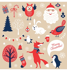 Christmas greeting card Royalty Free Vector Image