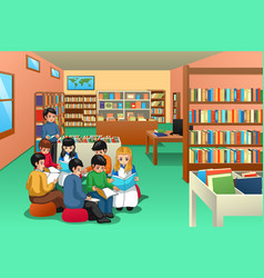 Kid Library Vector Images (over 7,700)
