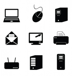 Computer icons Royalty Free Vector Image - VectorStock