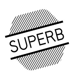 Superb black stamp Royalty Free Vector Image - VectorStock