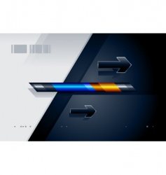 High tech arrow Royalty Free Vector Image - VectorStock