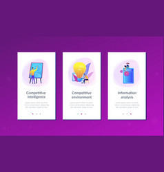 Parental control software app interface template Vector Image