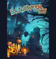 Halloween Background Royalty Free Vector Image