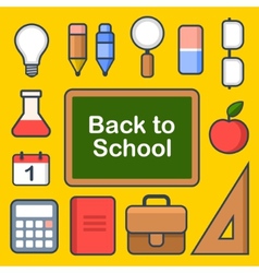 Mathematics icons set Royalty Free Vector Image