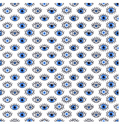 Closed eyes seamless pattern minimal design print Vector Image