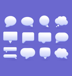 Bubbles for speech Royalty Free Vector Image - VectorStock