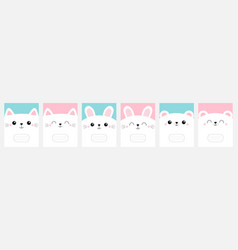 Notebook Cover Composition Book Template White Vector Image