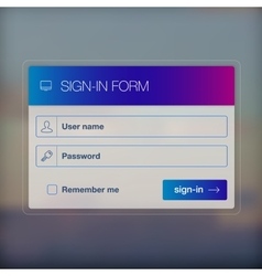 Modern user interface screen template for mobile Vector Image