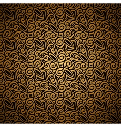 Vintage gold pattern Royalty Free Vector Image