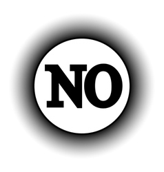 No hat sign Royalty Free Vector Image - VectorStock