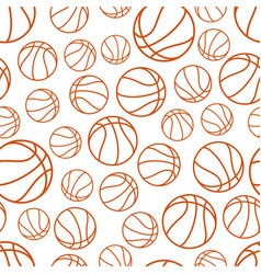 Basketball Pattern Vector Images (over 2,200)